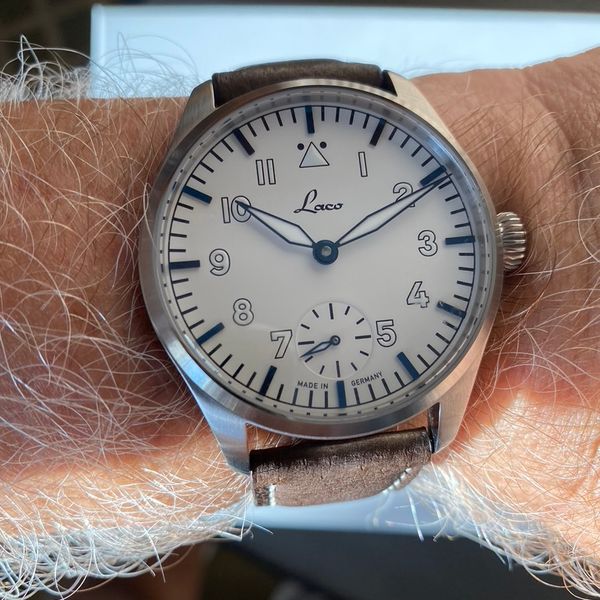 FS: Topper Edition 43mm LACO Small Seconds Pilot Watch | WatchCharts ...
