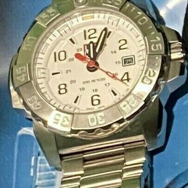 luminox stainless steel watch Series 3250-1GBq H-3 LX-200 | WatchCharts Marketplace