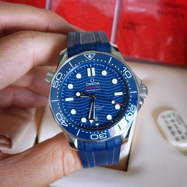 Full Set Local AD - Omega Seamaster Diver 300m Professional Blue Dial ...