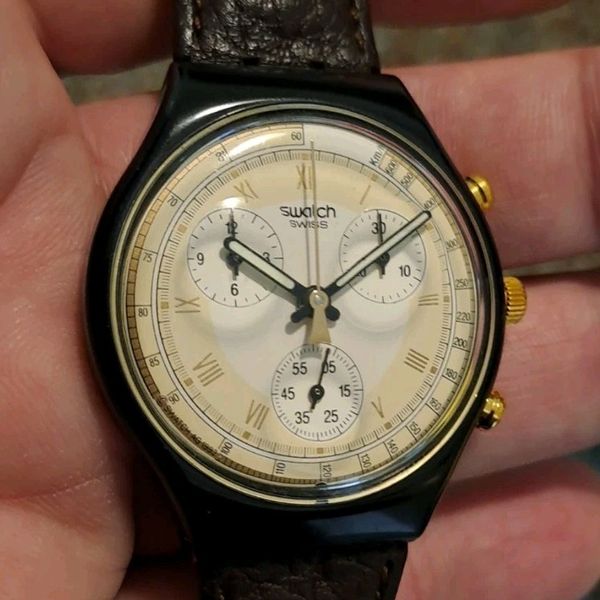 SWATCH CHRONO "LODGE"SCB111 Anno 1993 Completamente Funzionante Usato | WatchCharts Marketplace