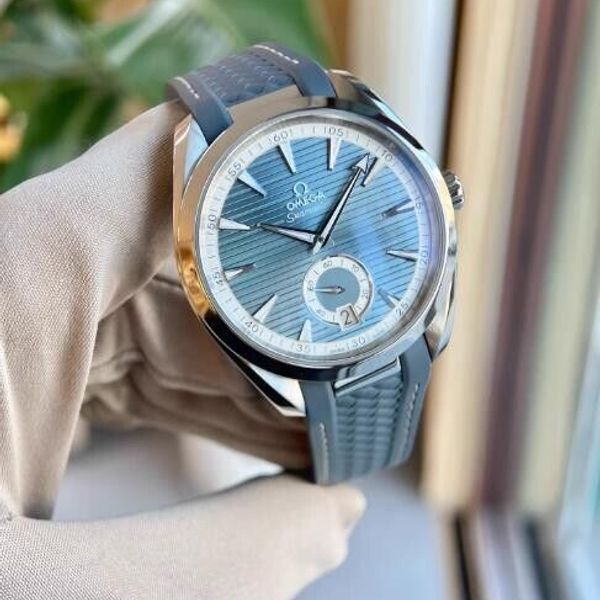 OMEGA Seahorse series cool ice blue watch | WatchCharts Marketplace