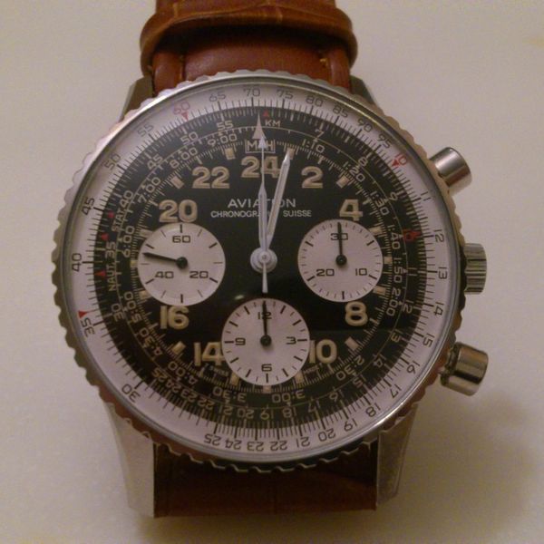 FURTHER PRICE REDUCE! FS: Ollech & Wajs Aviation Chronograph -NOS ...