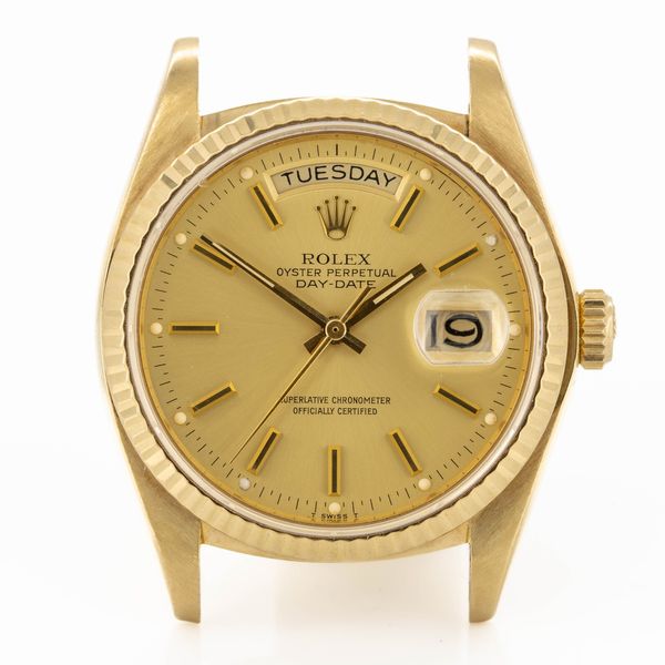 Men's Rolex OP Day-Date Watch Head Ref 18038 Champagne Dial 36mm # ...