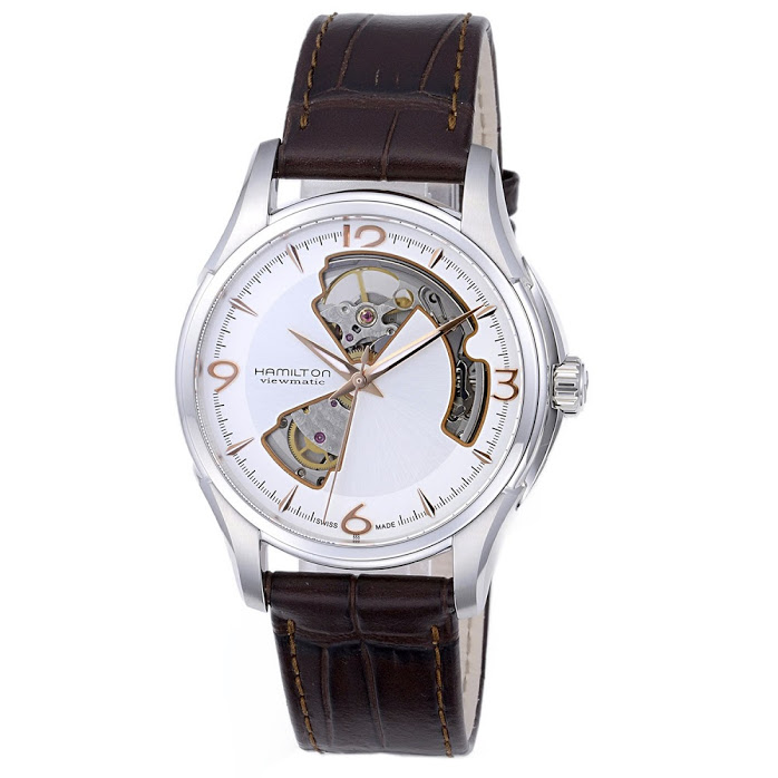 Hamilton Jazzmaster Open Heart 40mm Silver Dial (H32565555) Market ...