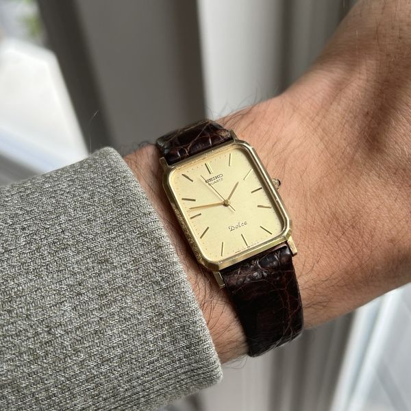 Vintage Seiko Dolce Quartz Watch 7731-5240 From June 1987 - Running | WatchCharts Marketplace