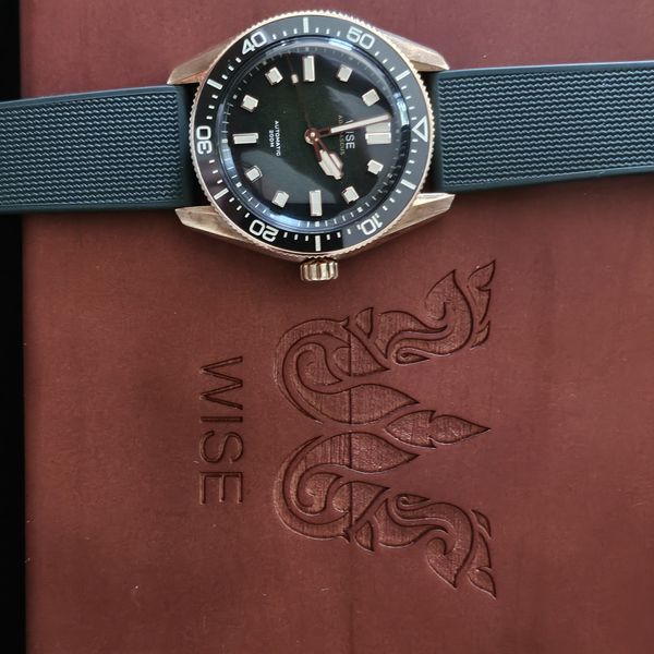 WISE Adamascus AD840B.C Bronze Green Dial Limited Edition | WatchCharts ...