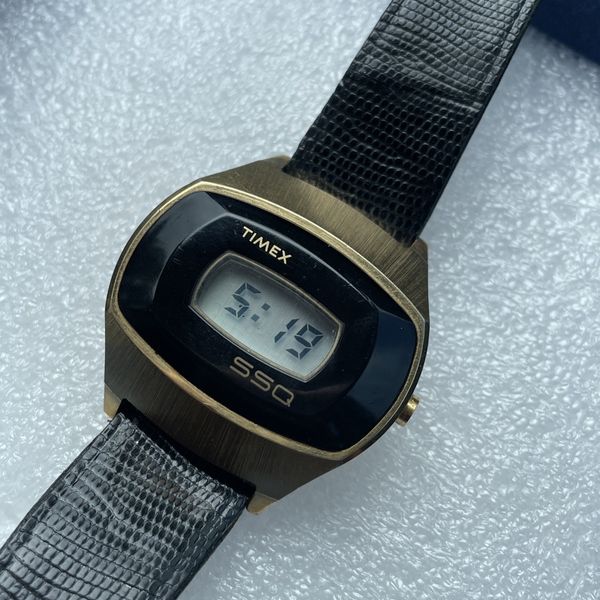 Vintage 1970â s Timex SSQ Digital H Cell Watch New Battery Amazing ...