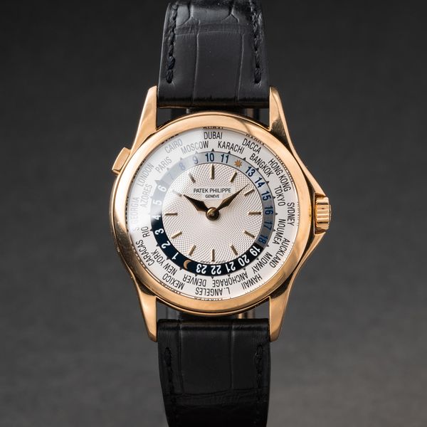 FS: 2000 Patek Philippe 18k YG World Time 5110 Opaline Dial with ...