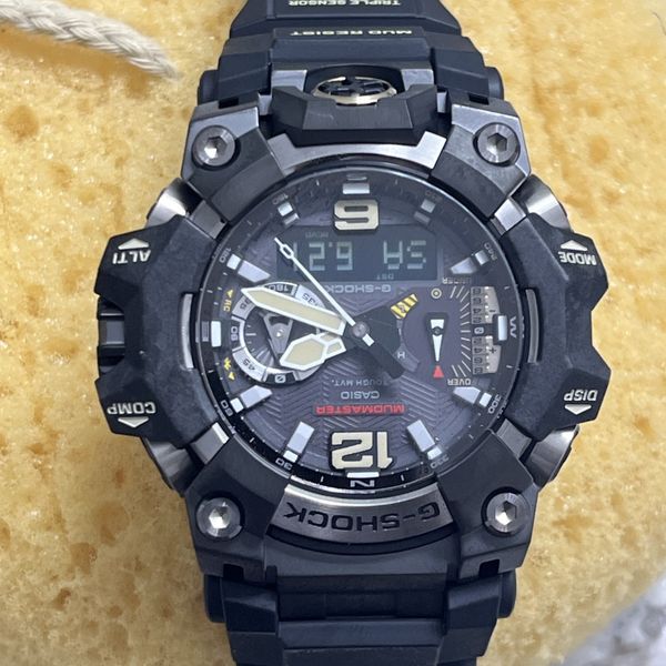 New Casio G-Shock Master of G Mudmaster Connected Solar Watch GWGB1000 ...