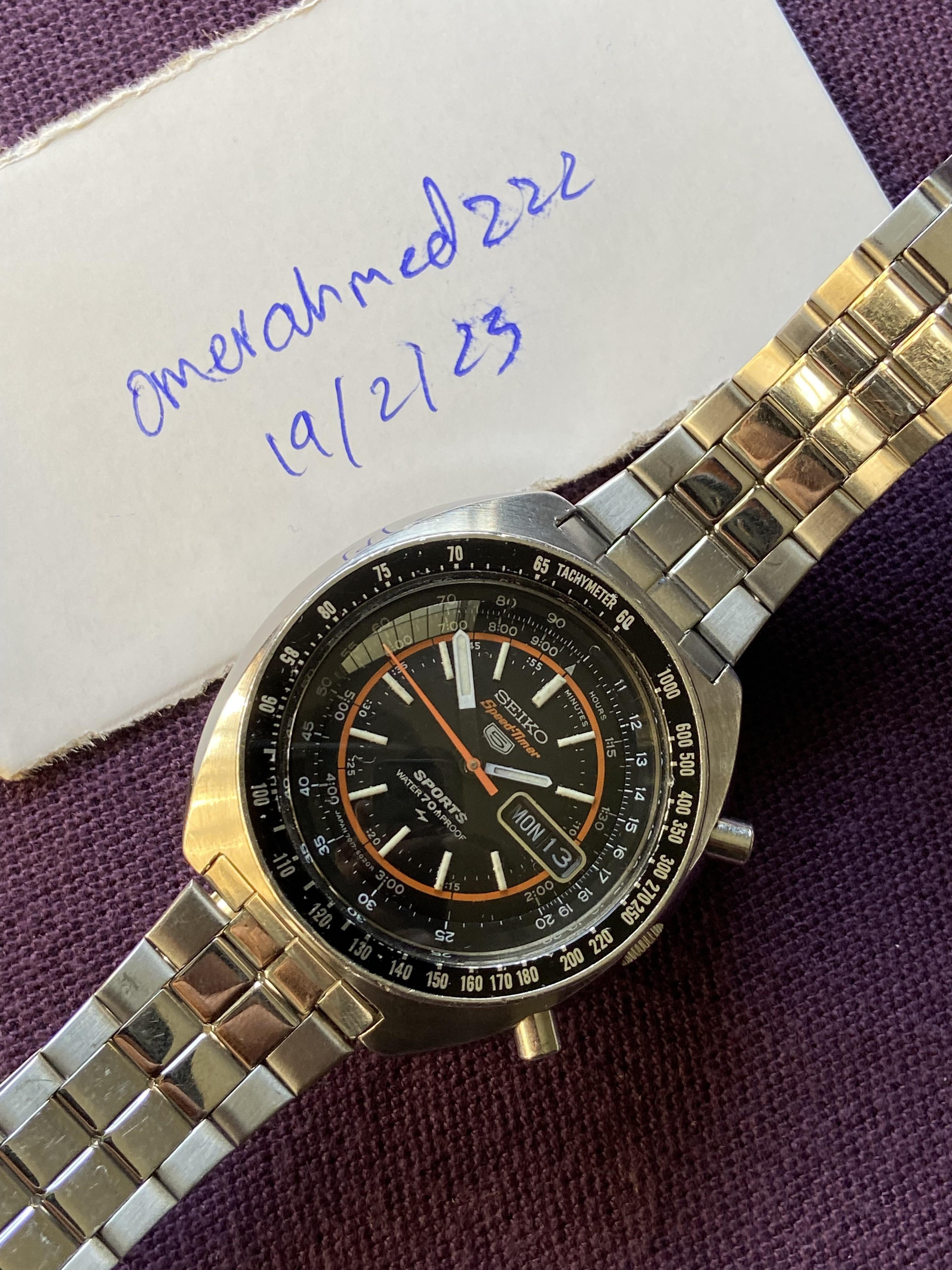 [WTS] Seiko SpeedTimer | WatchCharts