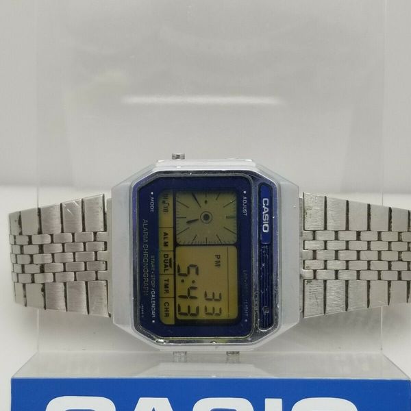 VINTAGE CASIO MODULE 118 AX-210 LCD WATCH | WatchCharts Marketplace