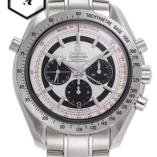 [Used] Omega Speedmaster Broad Arrow Rattrapante Ref.3582-31 White ...