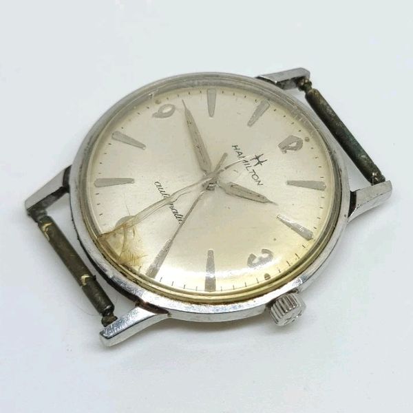 Vintage Hamilton Automatic Wrist Watch For Parts Or Repair ...