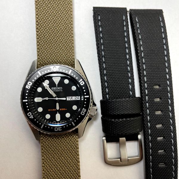[WTS] Seiko SKX013 with Sailcloth Strap and Crown & Buckle NATO ...
