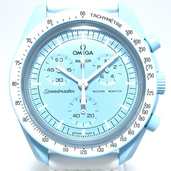 [New] [Used] OMEGA BIOCERAMIC MOONSWATCH MISSION TO URANUS Wristwatch ...