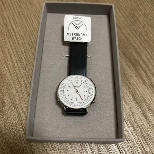 SEIKO Metronome Watch Standard Line Monotone Color SMW006A ...