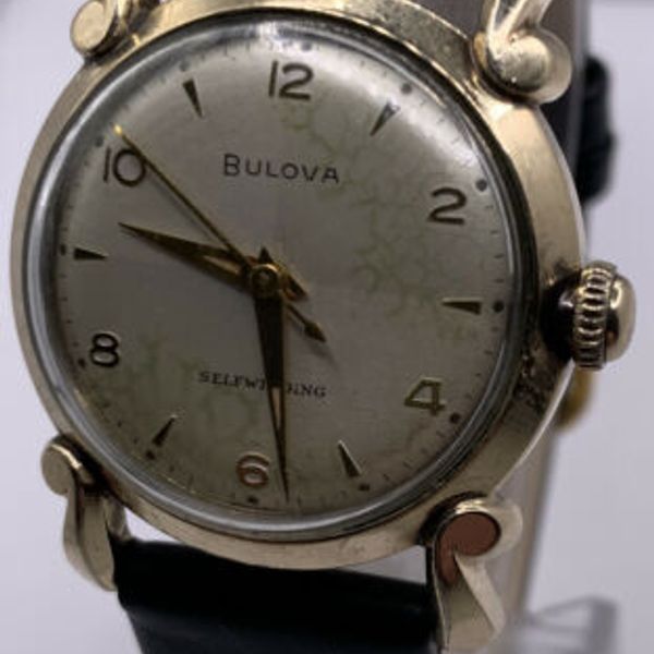 Vintage Bulova 1953 Winchester Self Wind 17 Jewel 10 CSC Movement ...
