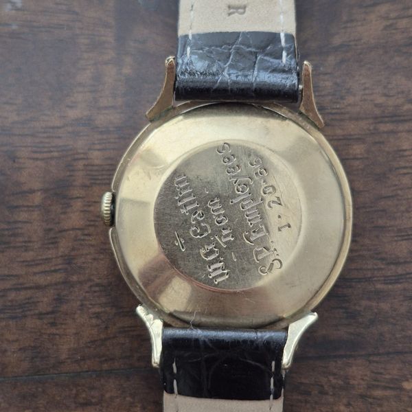 1950s Elgin Shockmaster Self-Winding Vintage Watch RUNS | WatchCharts ...