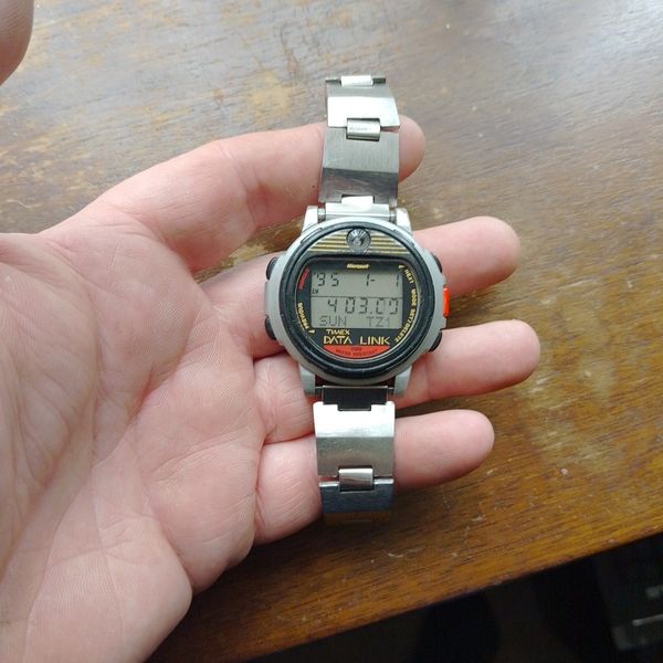 RARE Vintage Timex Data Link Digital Watch | WatchCharts Marketplace