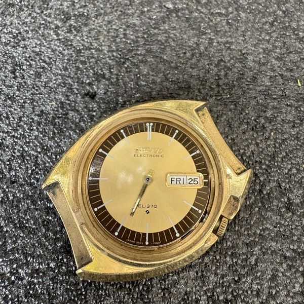 Seiko EL-370 Vintage Electric Watch 1970s For Parts | WatchCharts ...