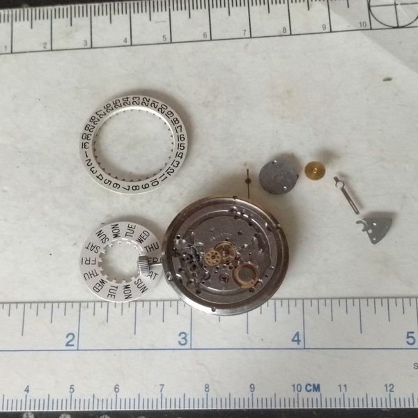 Swiss Eterna Antique Wristwatch Movement Model 1501K | WatchCharts ...