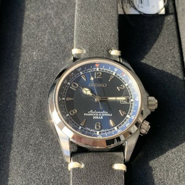 Seiko U.S. Limited Edition Blue Alpinist SPB089 #192 0192/1959 HODINKEE ...