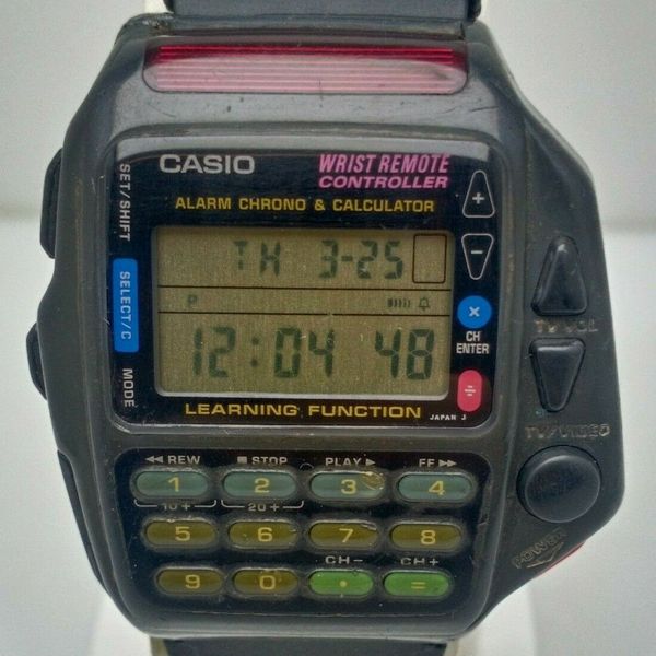 Vintage Casio CMD-40 Module 1174 TV Remote Controller & Calculator ...
