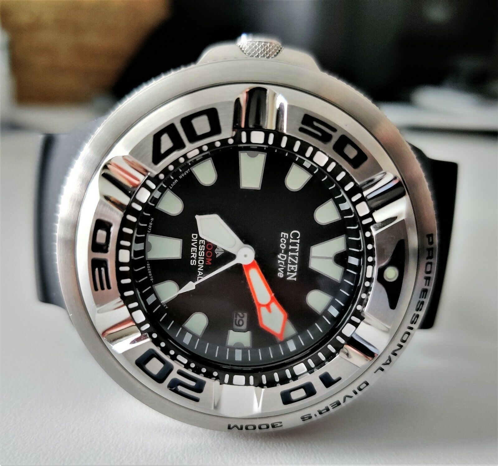 Citizen Eco-Drive Promaster BJ8050-08E Professional 300M Diver - Mint ...