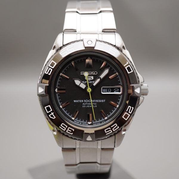 [WTS] Seiko 5 Sports SNZB23J1 7S36 Black Dial Automatic Watch Made in ...