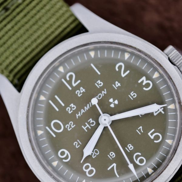 Hamilton Khaki H3 Reference 9219 | WatchCharts Marketplace