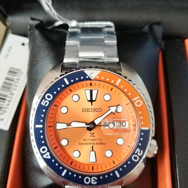FS: Brand new Limited Edition Seiko Nemo Orange Turtle SRPC95 SRPC95K1 ...