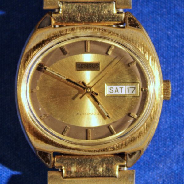 VINTAGE BENRUS AUTOMATIC MAN'S WRISTWATCH | WatchCharts