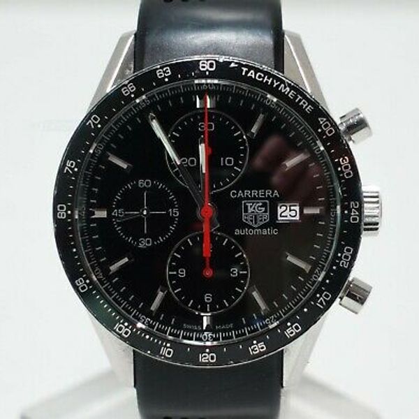 TAG Heuer Carrera Automatic Chronograph Stainless Steel Calibre 16 ...