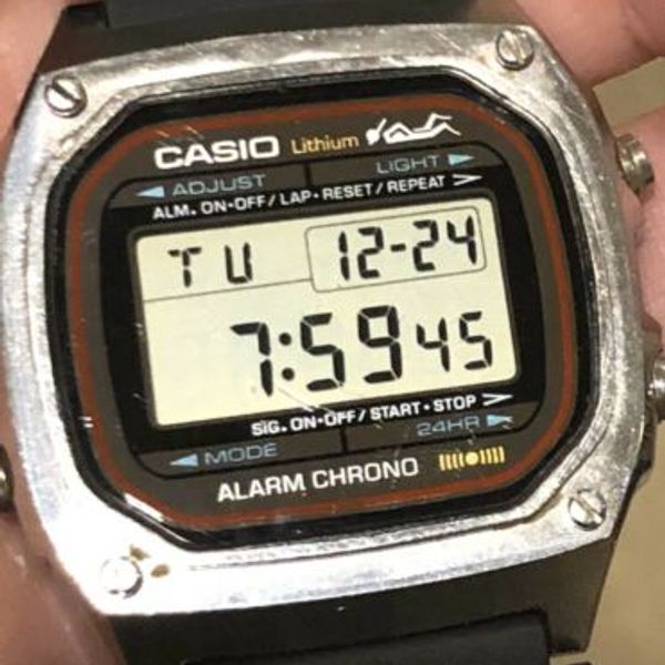 RARE Casio Dw-1000 Mod. 280 ICONIC Digital Watch! | WatchCharts Marketplace