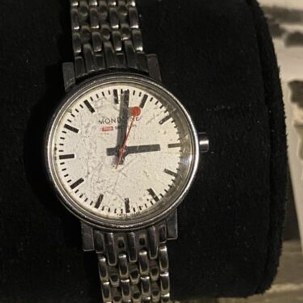 Genuine Mondaine Ladies Mondaine Official Swiss Railway Watch SBB CFF ...