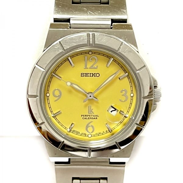 [New] [Used] SEIKO LUKIA Watch Yellow | WatchCharts Marketplace