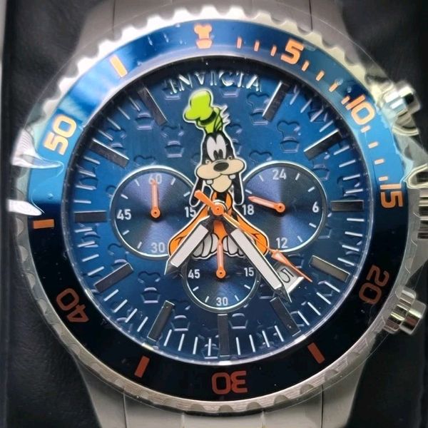 Invicta Disney Limited Edition "Goofy" Watch #240/3000 New Collectors ...