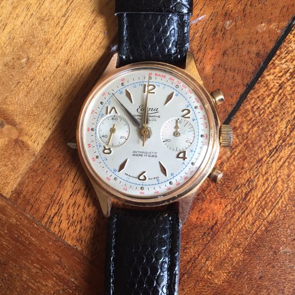 Vintage 2 dial chrono, landeron movement | WatchCharts