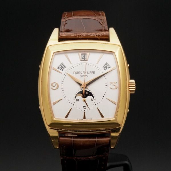 Patek Philippe Ref. 5135R Gondolo Calendario Men's Wristwatch w/ Box ...