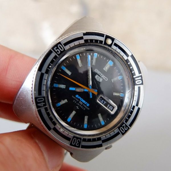 Vintage 1960's SEIKO 5 Sports 5126-8130 DIVER 23J SS 40.9mm Automatic serviced | WatchCharts ...