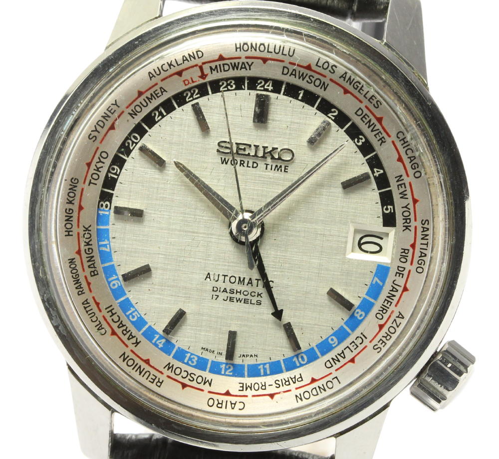 [SEIKO] Seiko World Time 6217-7000 Tokyo Olympic Model Automatic Men's ...