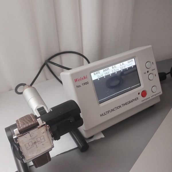 SupeRare Hamilton Jazzmaster Square Automatic Chronograph Watch 41mm ...