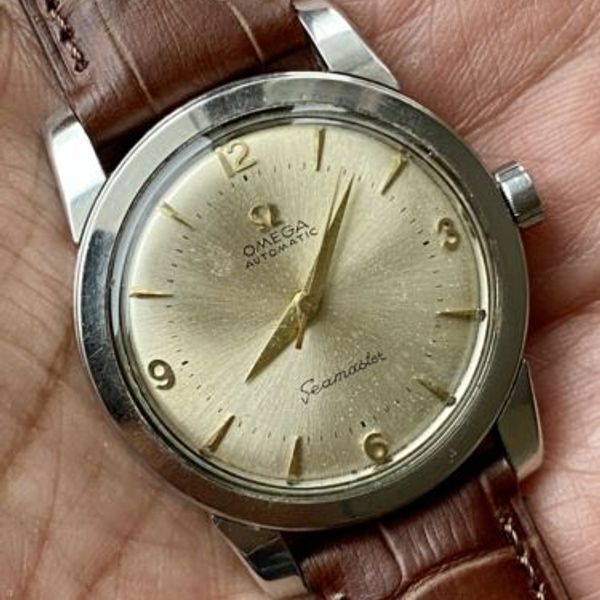 Omega Seamaster 2757-2SC Sunburst Refinished Dial Cal 354 Automatic ...