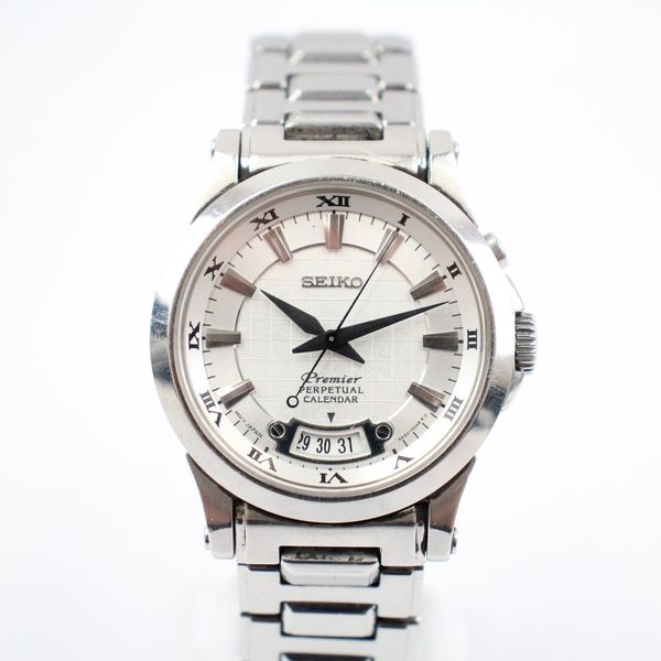 Seiko Premier Perpetual Calendar Watch Ref 6A32-00A0 Quartz SPARES ...