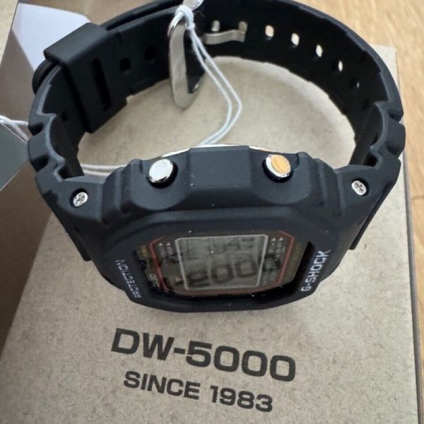 CASIO G-SHOCK DW-5000R-1AER Watch DW-5000R Origin Revival Made in Japan ...