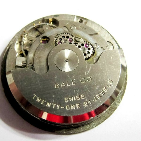 28MM - BALL 21 JEWELS - AUTOMATIC - SWISS MEN'S WATCH MOVEMENT (83A ...