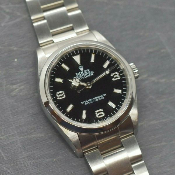 1990 Rolex Explorer I Ref. 14270 E Series | WatchCharts Marketplace