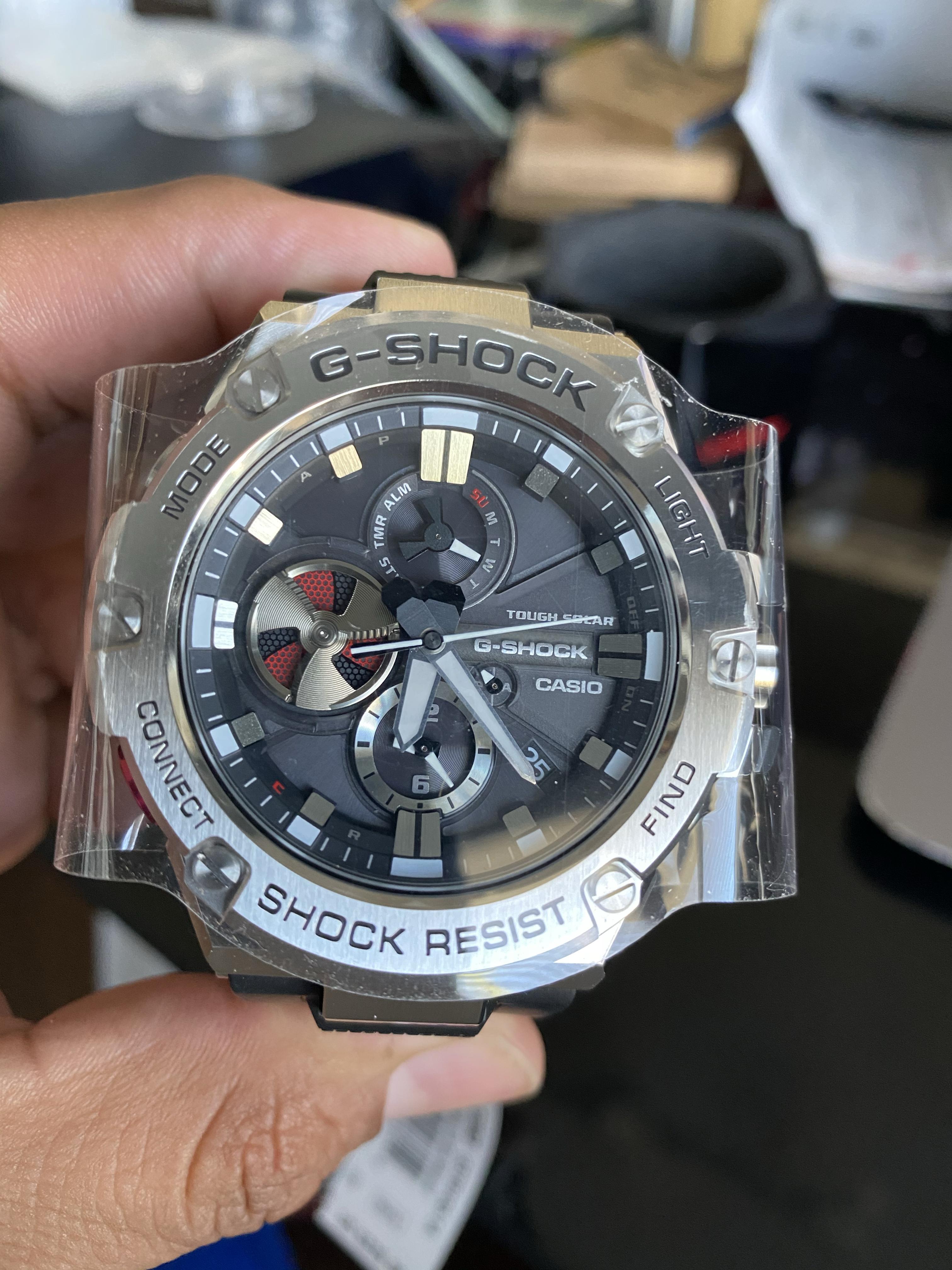 Brand New Casio G-Shock G-Steel GSTB100-1A | WatchCharts Marketplace