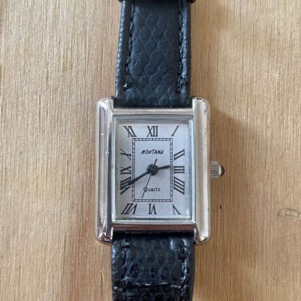 Vintage Montana Seiko Cartier Tank Watch | WatchCharts Marketplace