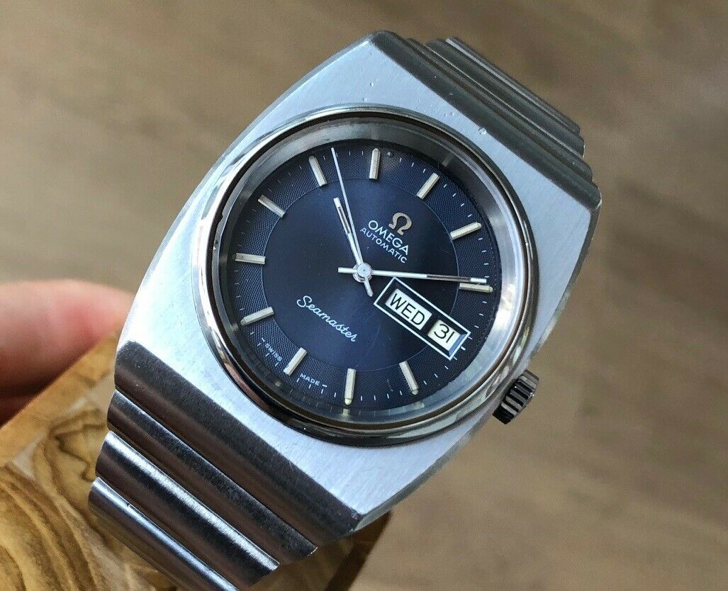 OMEGA SEAMASTER AUTOMATIC 38 mm Cal. 1012 Ref. 166.0244 STEEL VINTAGE ...